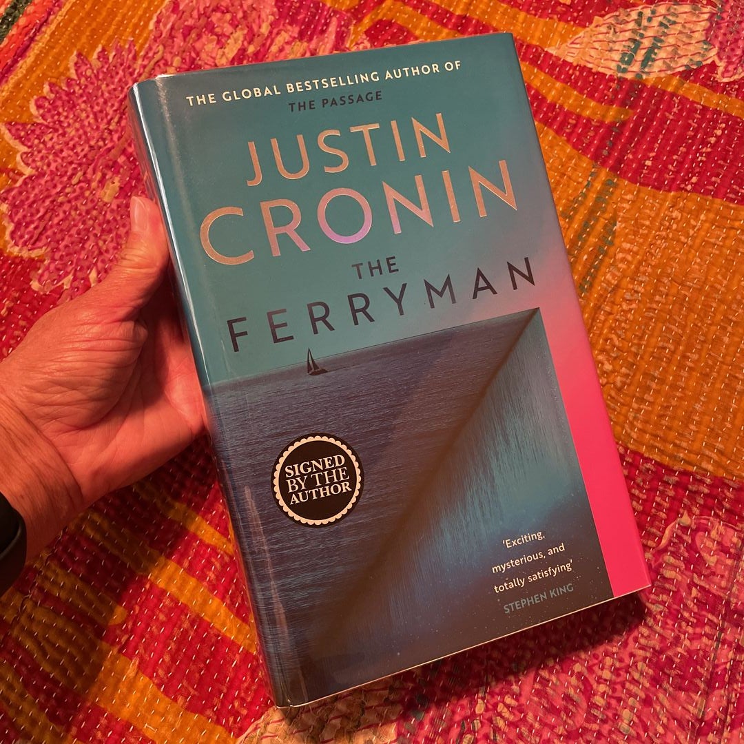 The Ferryman (Signed UK Ed. Sprayed Edges) by Justin Cronin, Hardcover ...