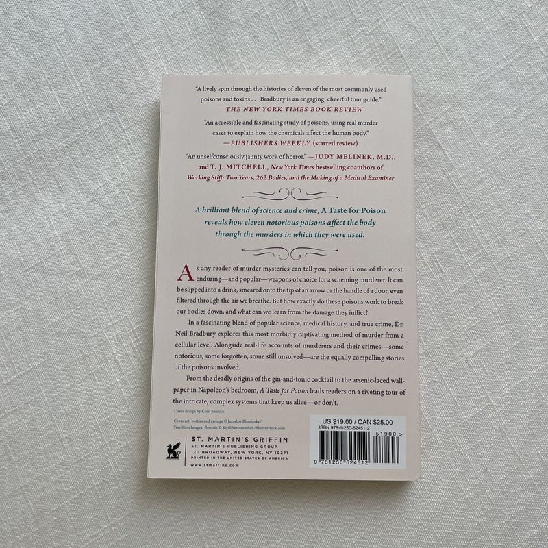 A Taste for Poison by Neil Bradbury, Paperback | Pangobooks