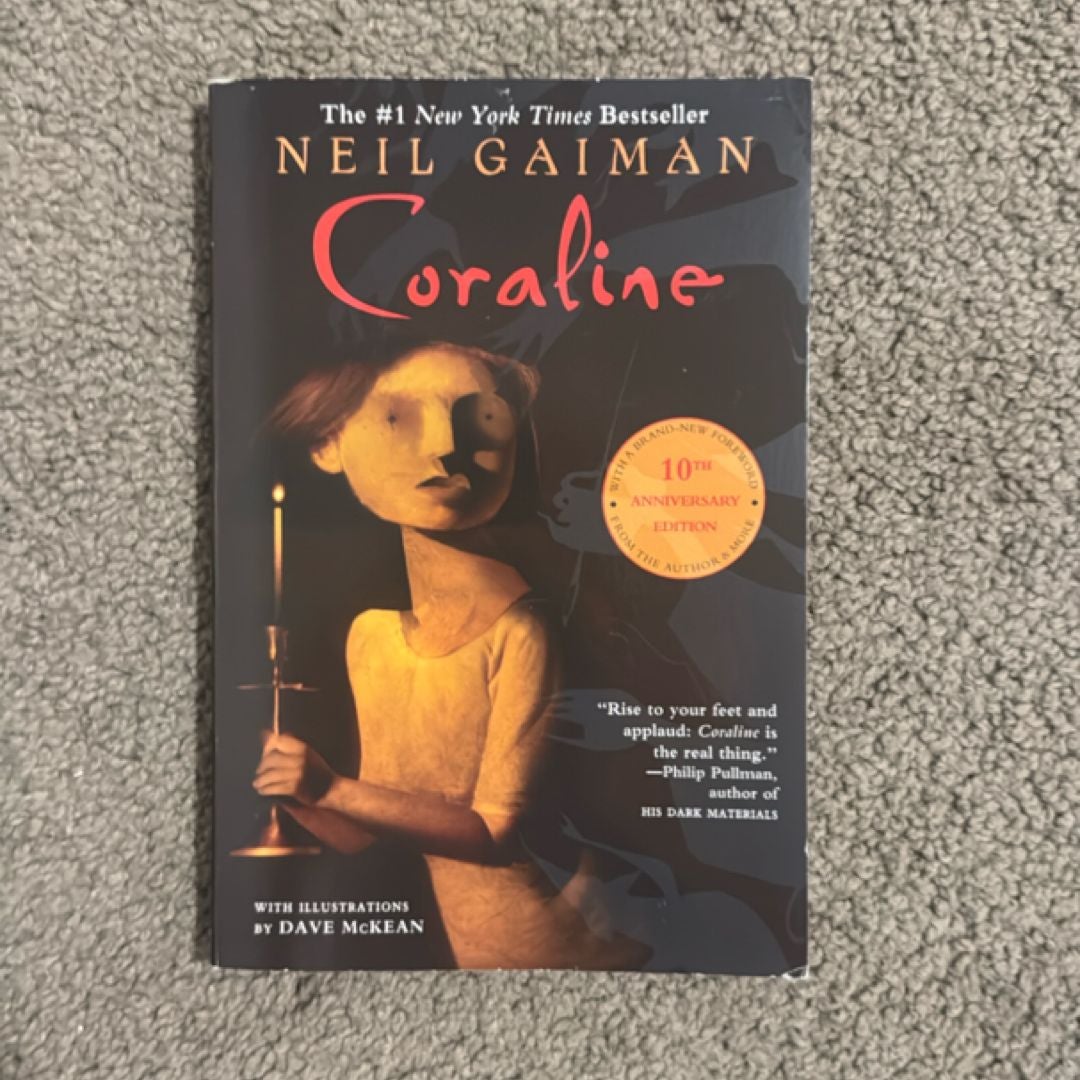 Coraline by Neil Gaiman, Paperback | Pangobooks