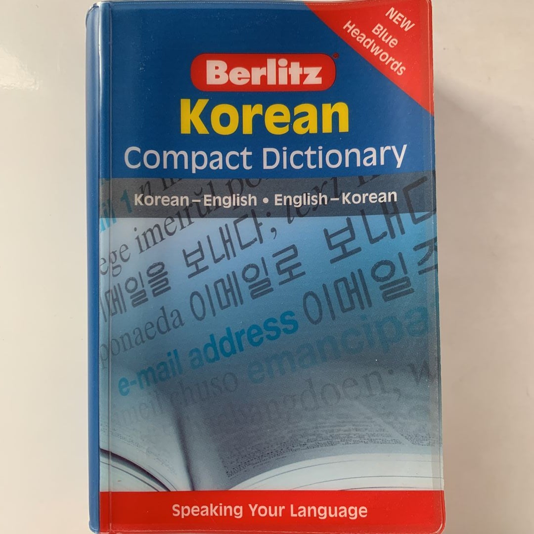 Korean - Berlitz Compact Dictionary by Berlitz Publishing Staff
