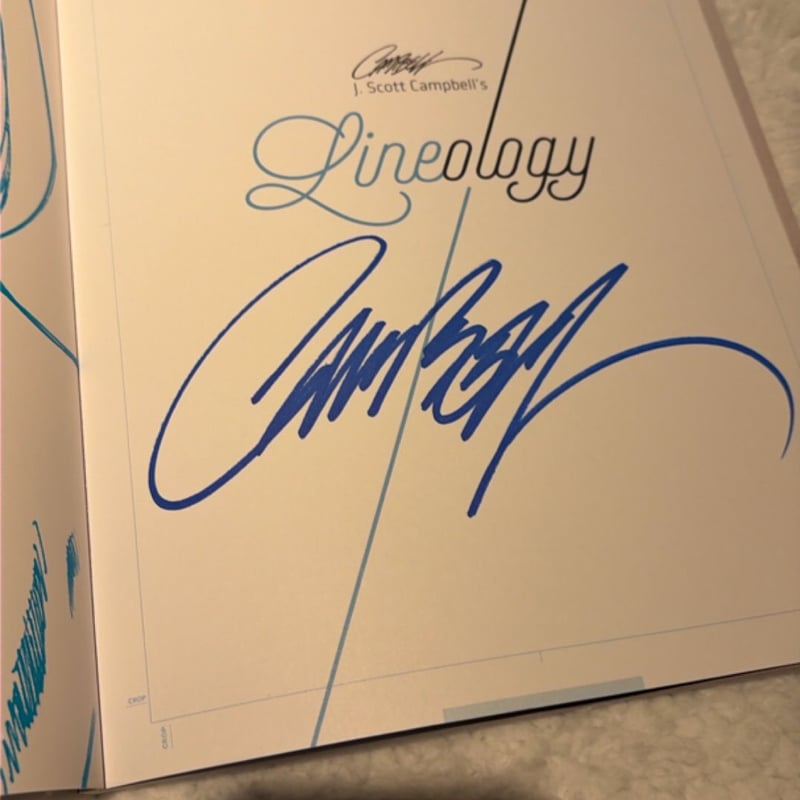 SIGNED: Lineology A by J. Scott Campbell; Mafufo, Paperback | Pangobooks