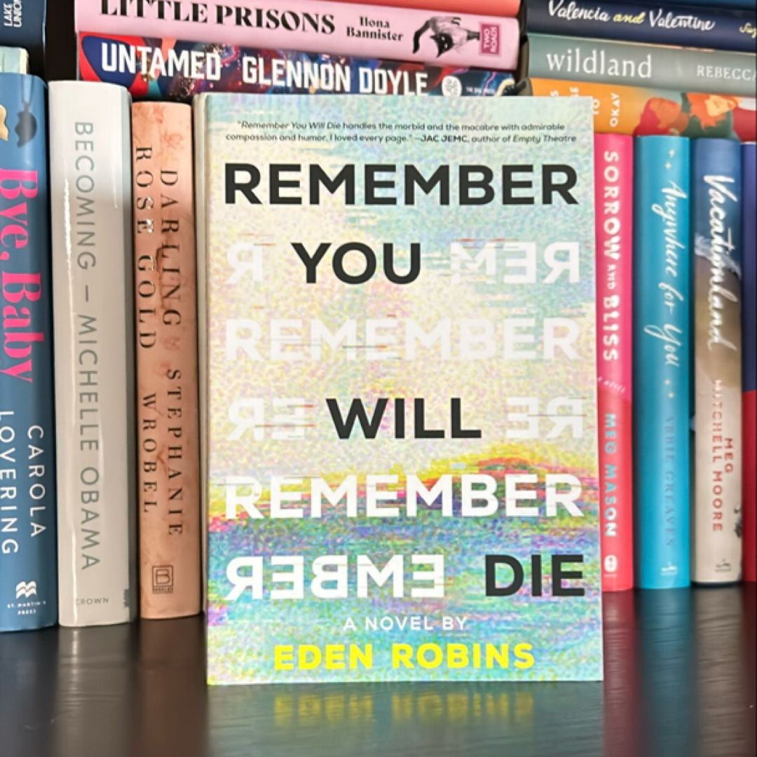 Remember You Will Die by Eden Robins, Paperback | Pangobooks