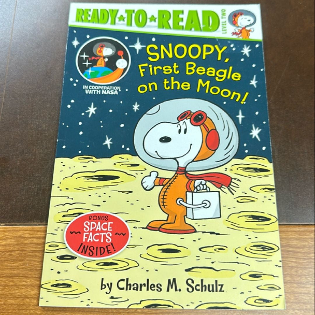 Snoopy, First Beagle on the Moon! by Charles M. Schulz, Ximena Hastings