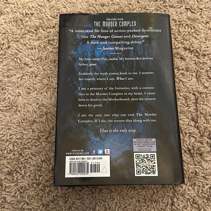 The Murder Complex #2: the Death Code by Lindsay Cummings