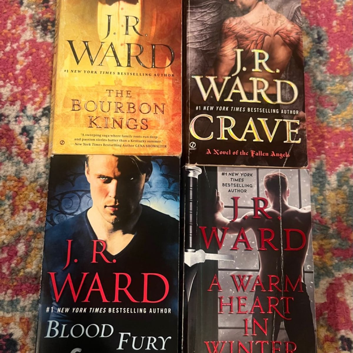 J.R. WARD Lot of 4 PBs Paranormal Good by J.R. Ward, Paperback | Pangobooks