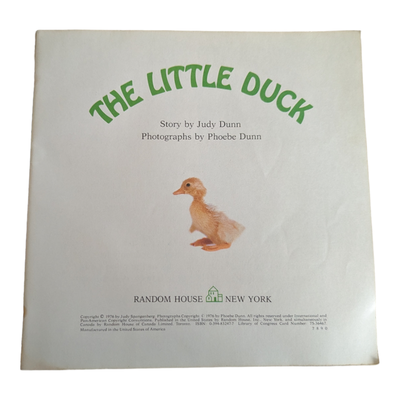 The Little Duck by Judy Dunn, Paperback | Pangobooks