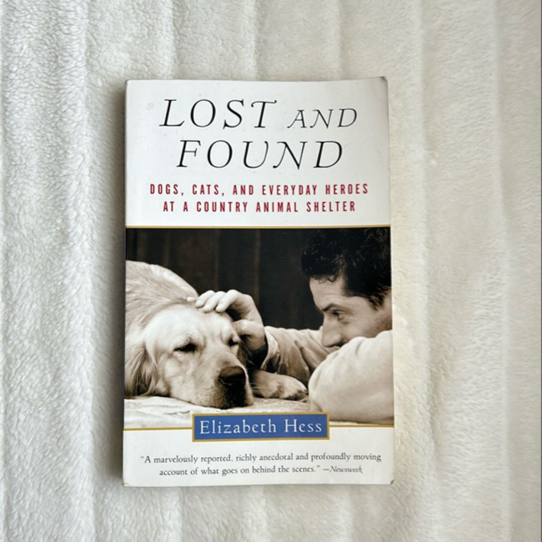 Lost and Found by Elizabeth Hess