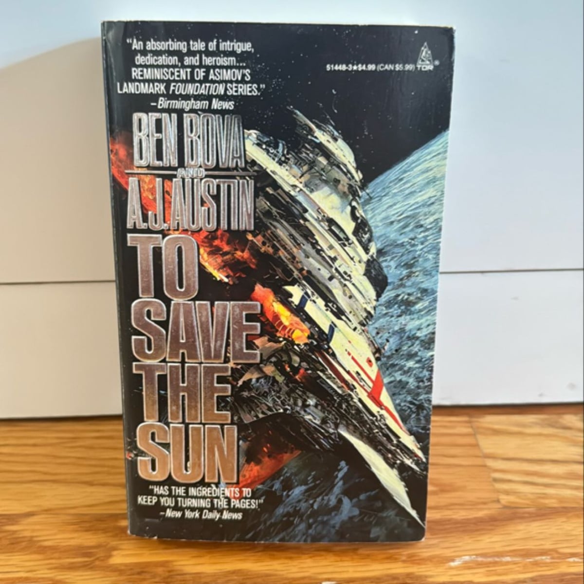 To Save the Sun by Ben Bova, A. J. Austin