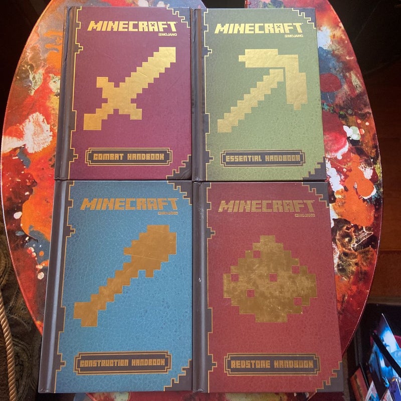 Lot of Four Minecraft Books by Mojang Staff, Hardcover | Pangobooks