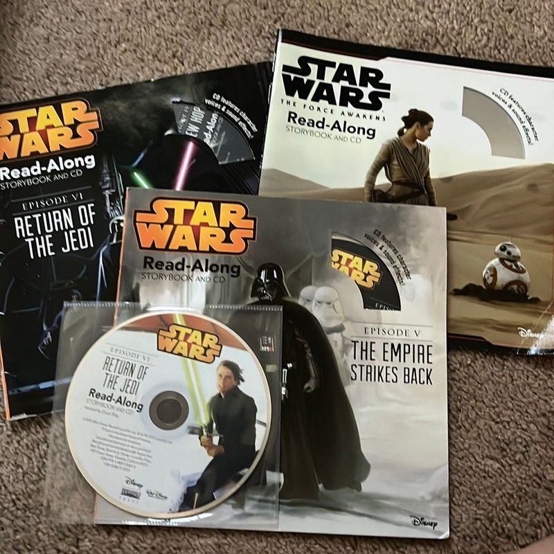 Star Wars: the Empire Strikes Back Read-Along Storybook and CD by ...