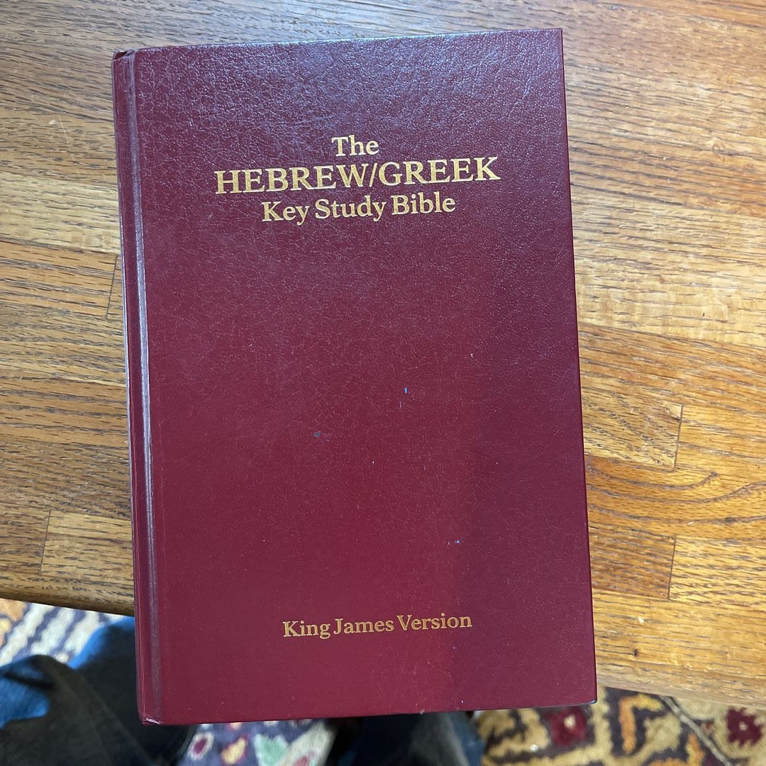 The Hebrew-Greek Key Study Bible by Spiros Zodhiates, Hardcover ...