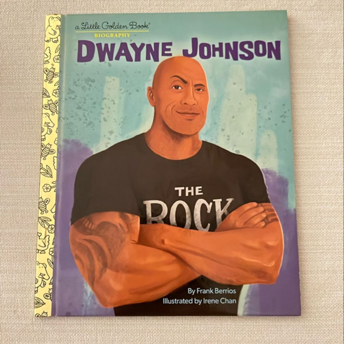 Dwayne Johnson: a Little Golden Book Biography by Frank Berrios