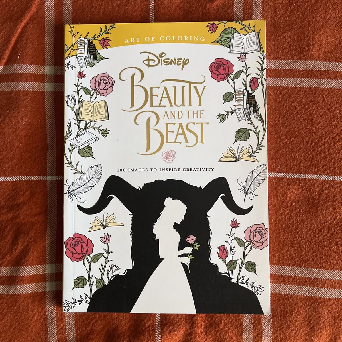 Art of Coloring: Beauty and the Beast by Disney Book Group, Paperback ...