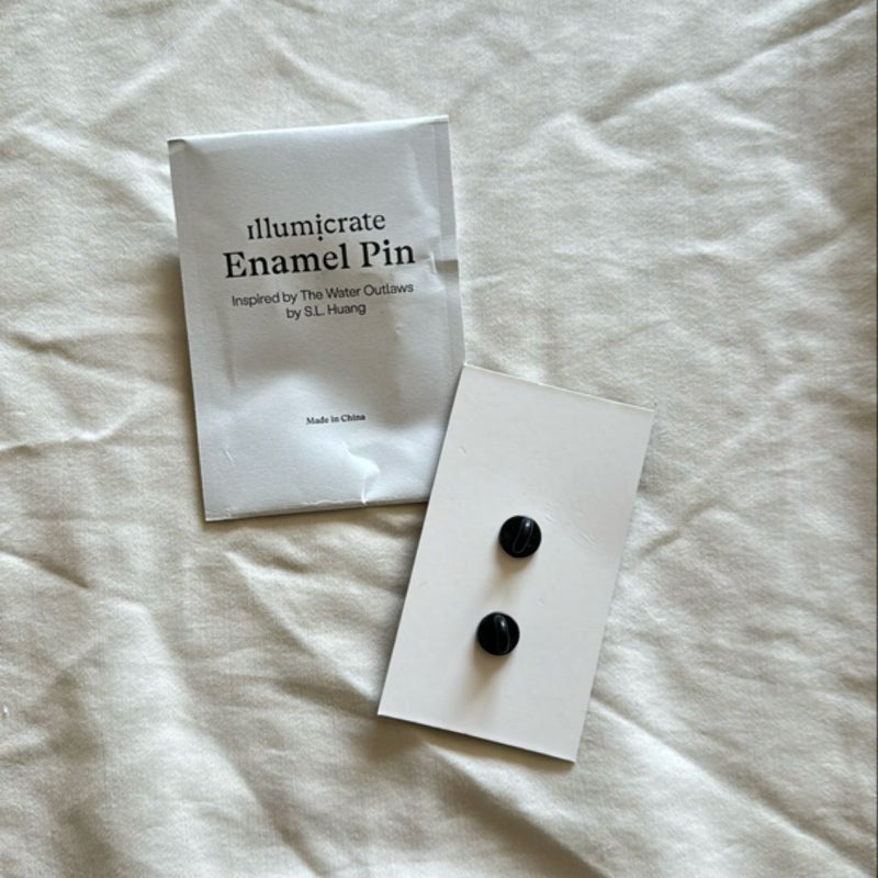 Bandits of Liangshan enamel pin (The Water Outlaws by S.L. Huang ...
