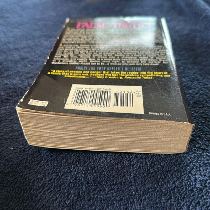 False Truths by Gwen Hunter, Paperback | Pangobooks