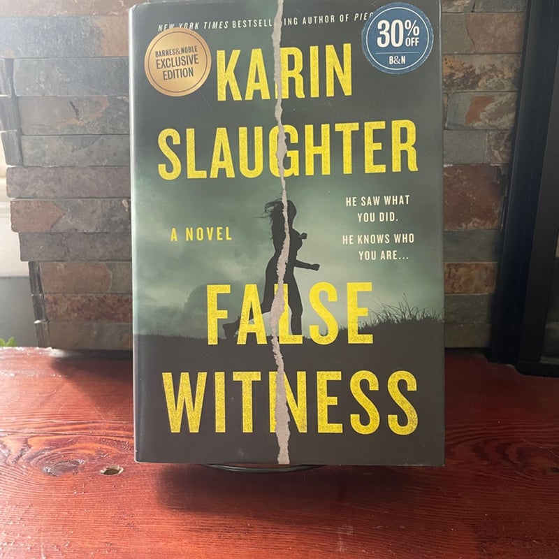 False Witness by Karin Slaughter, Hardcover | Pangobooks