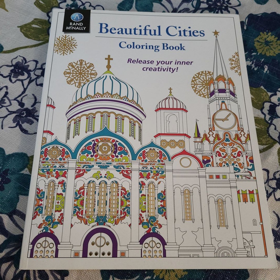 Beautiful Cities Coloring Book By Rand Mcnally Paperback Pangobooks