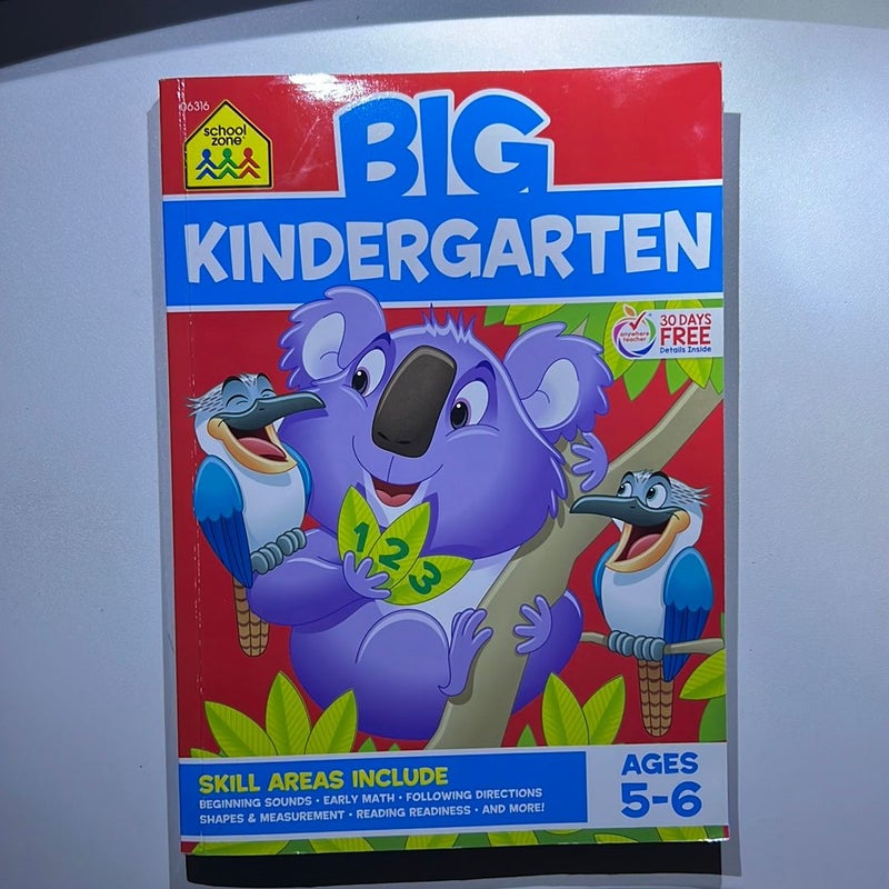 Big Kindergarten by School Zone Publishing Company Staff, Paperback ...