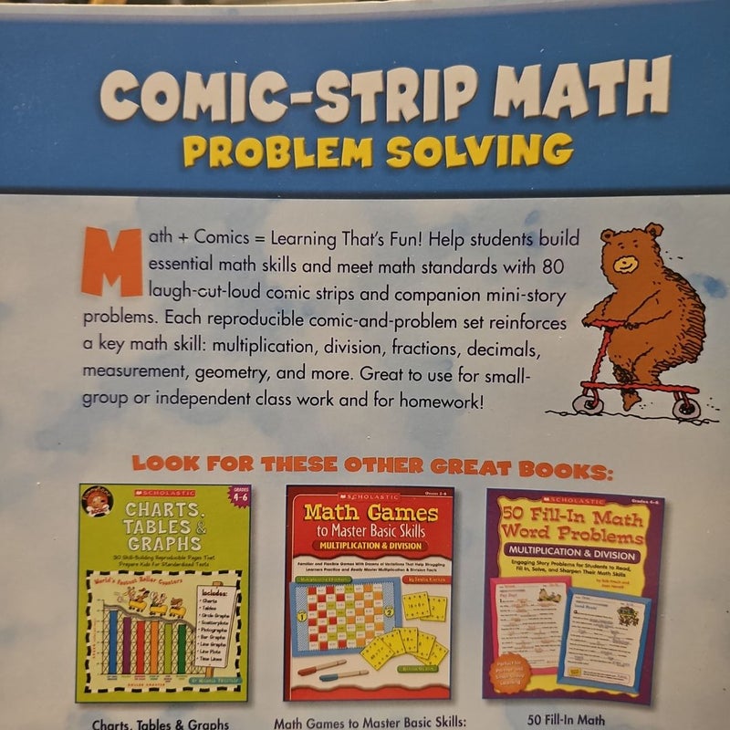 Comic-Strip Math Problem Solving by Dan Greenberg, Paperback | Pangobooks