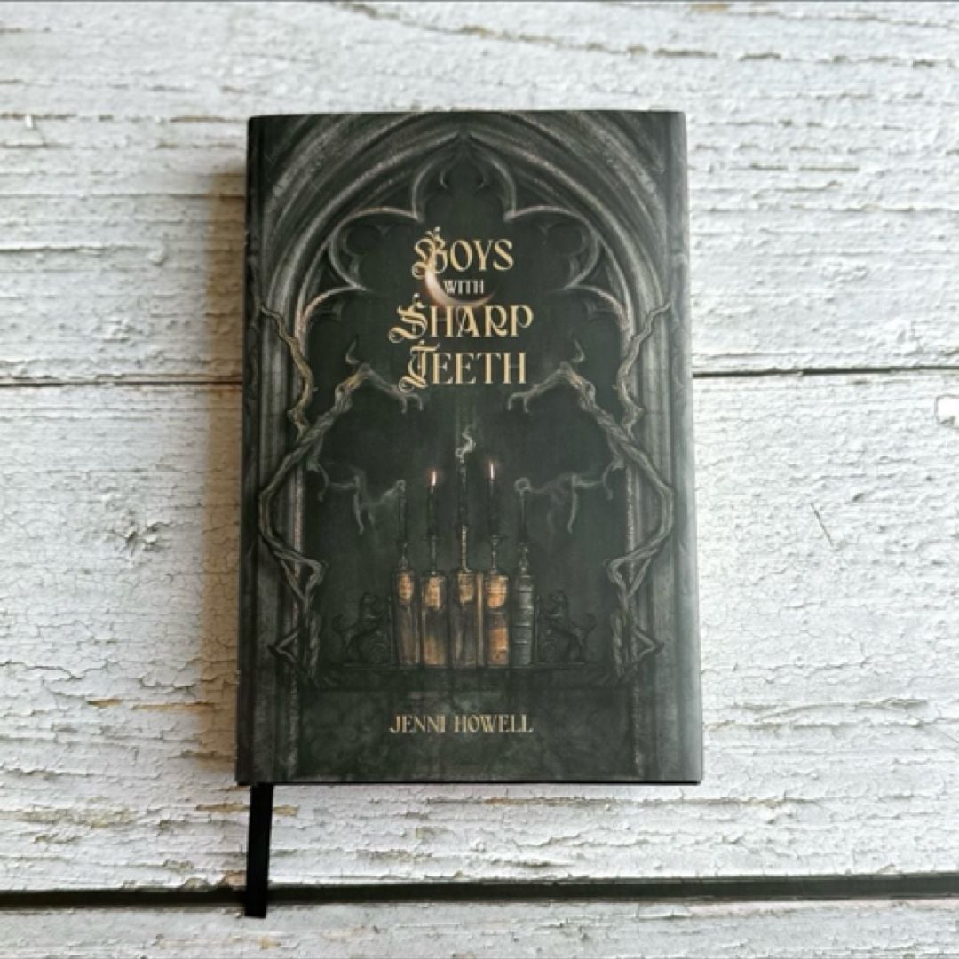 SIGNED SE Boys with Sharp Teeth Owlcrate 2025 by Jenni Howell ...