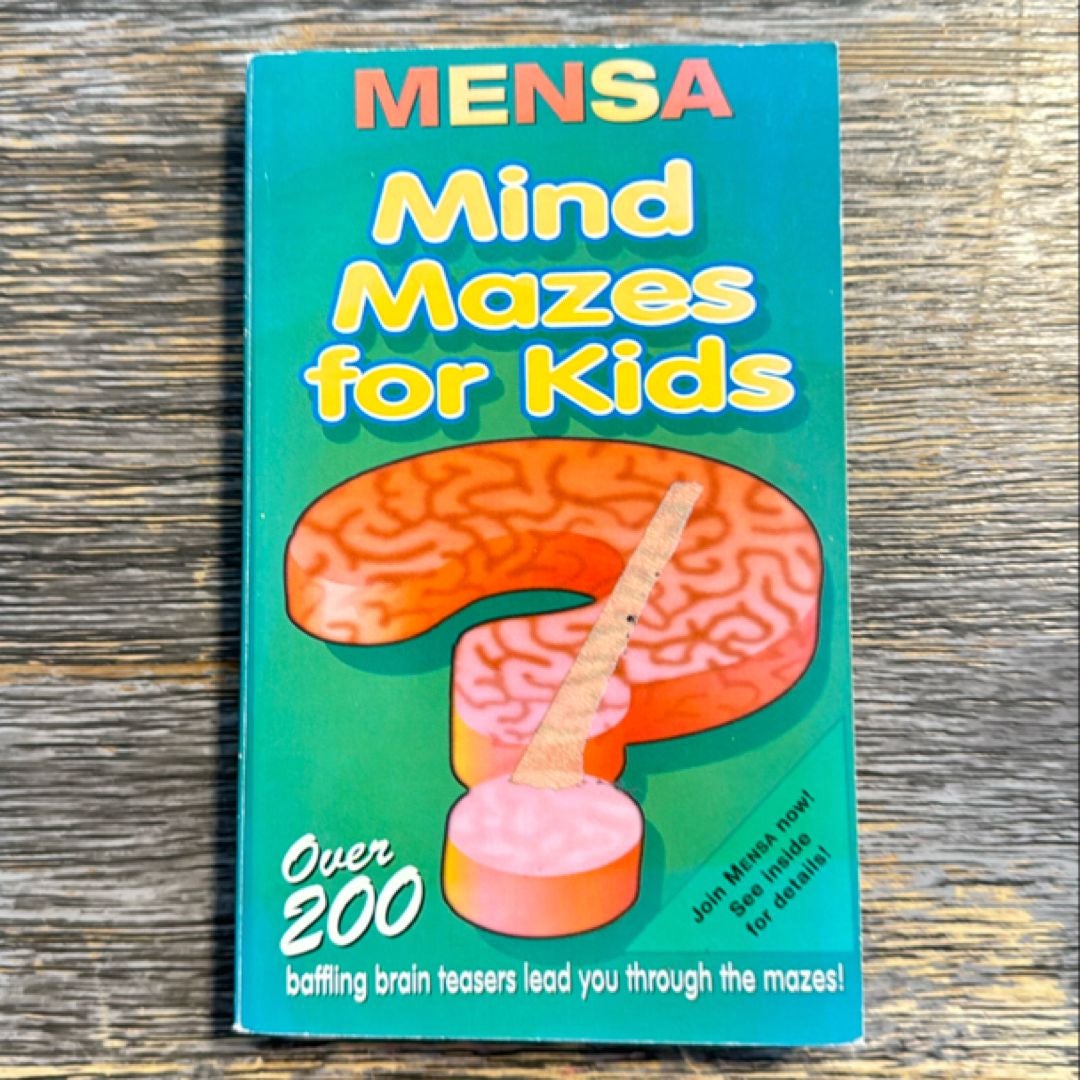 Mind Mazes for Kids by Robert Allen