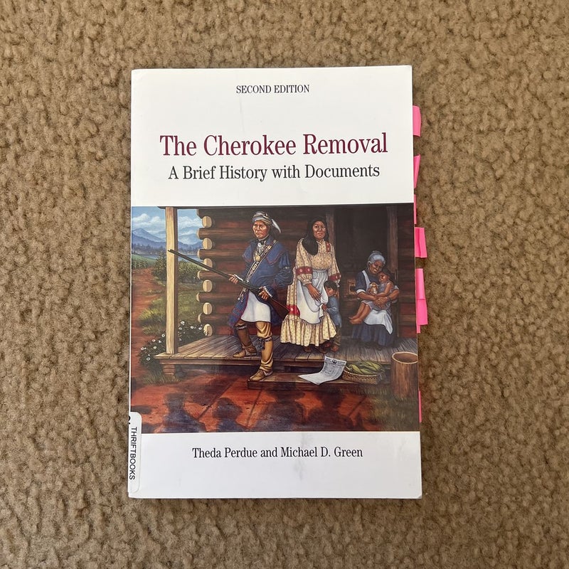 The Cherokee Removal by Theda Perdue
