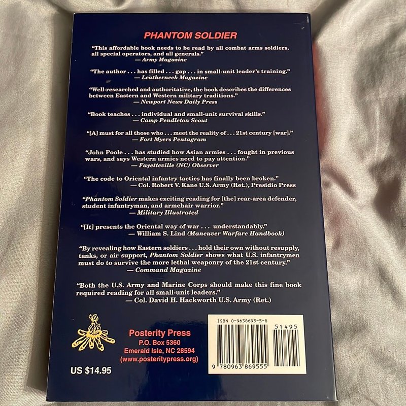 Phantom Soldier by H. John Poole, Paperback | Pangobooks