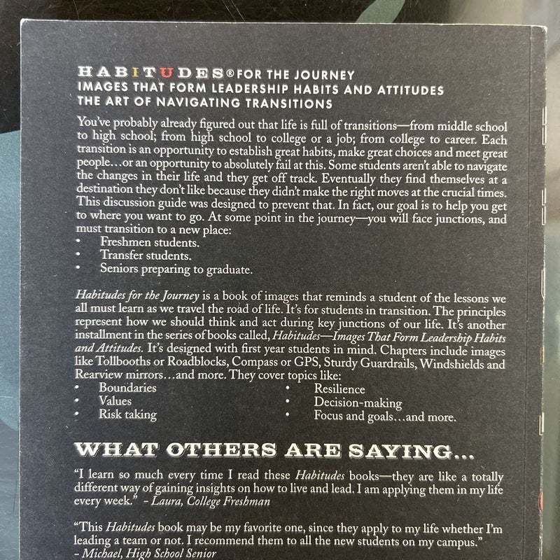 Habitudes for the Journey by Tim Elmore