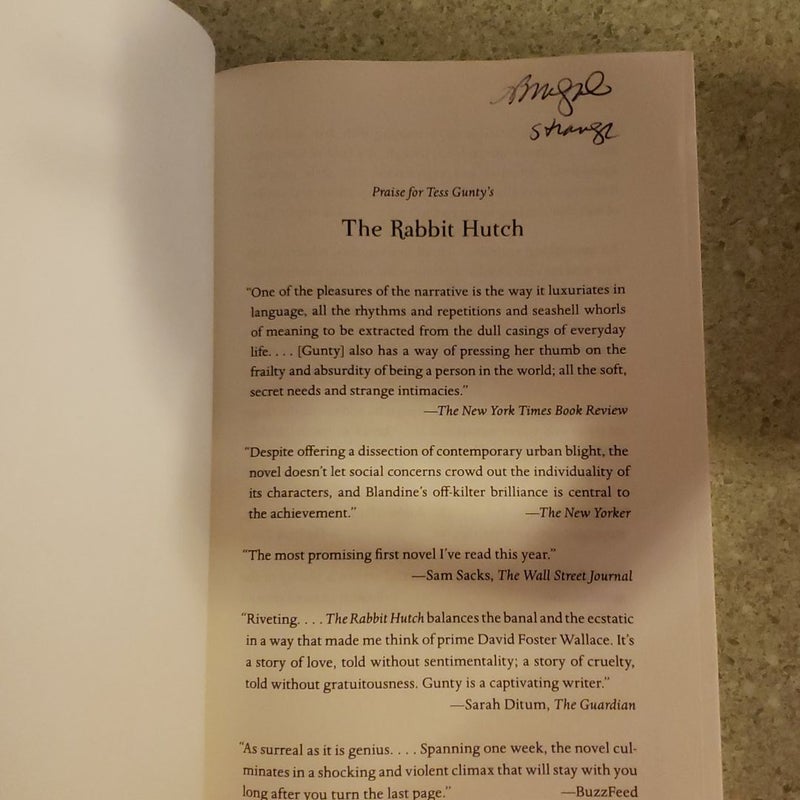 The Rabbit Hutch by Tess Gunty, Paperback | Pangobooks