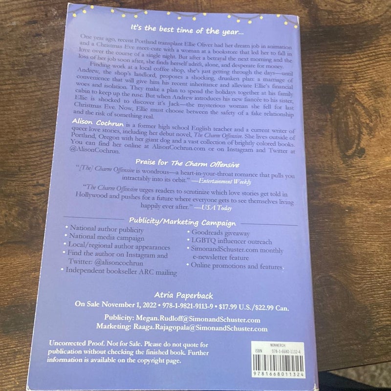 Kiss Her Once For Me by Alison Cochran, Paperback | Pangobooks