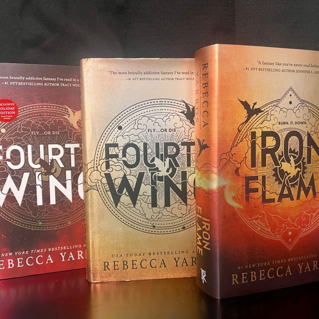 Fourth wing 1st editions by Rebecca yaros , Hardcover | Pangobooks