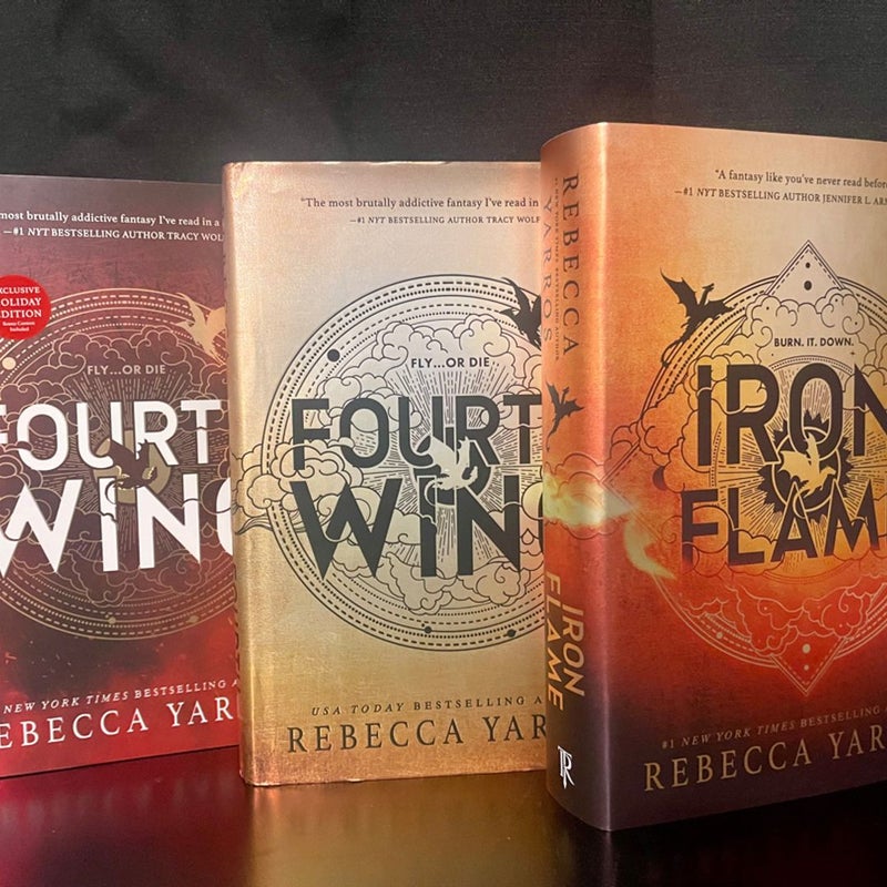 Fourth wing 1st editions by Rebecca yaros , Hardcover | Pangobooks