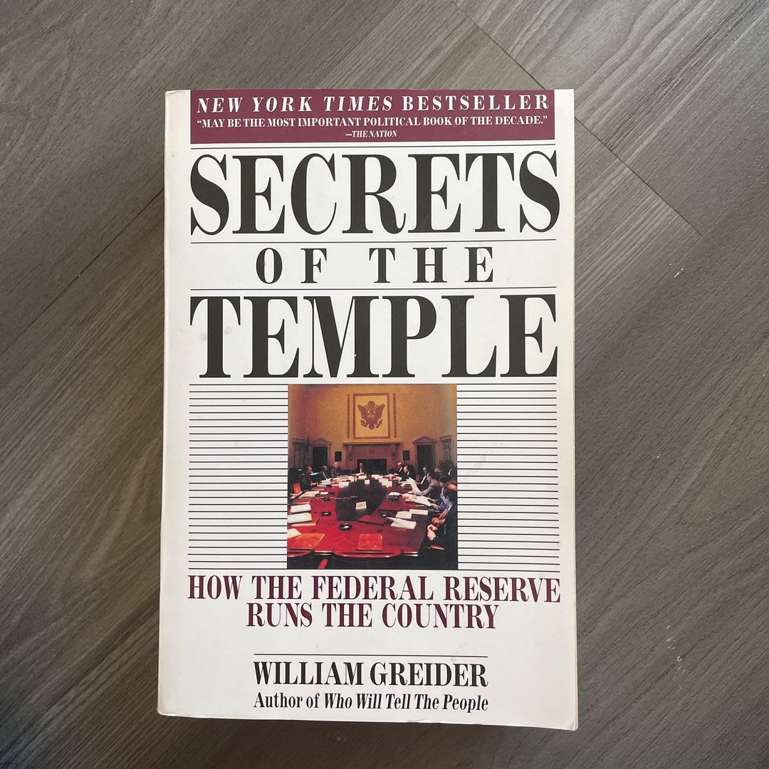 Secrets of the Temple by William Greider