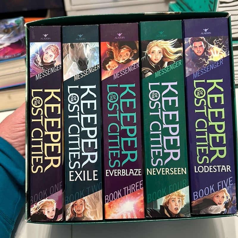 Keeper of the Lost Cities Collection Books 1-5 by Shannon Messenger ...