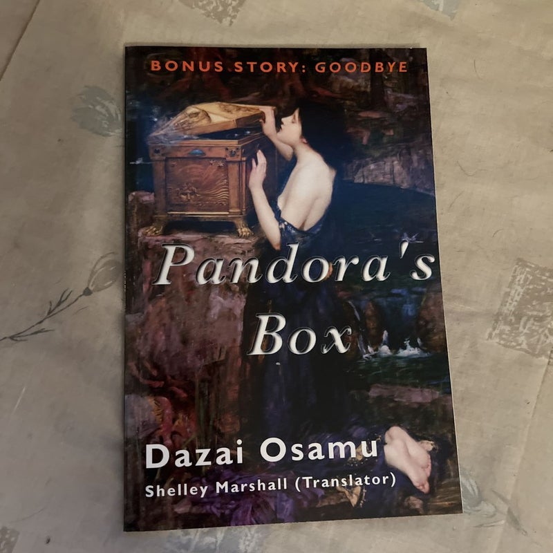 Pandora's Box by Osamu Dazai, Shelley Marshall