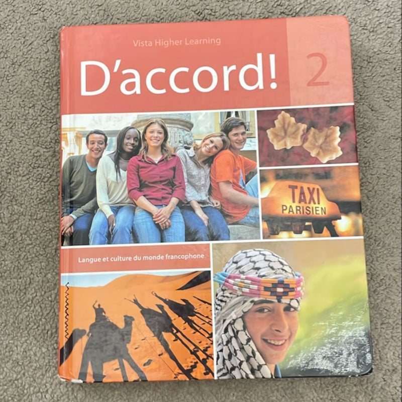 D'Accord!, Level 2 by Vista, Vista Higher Learning
