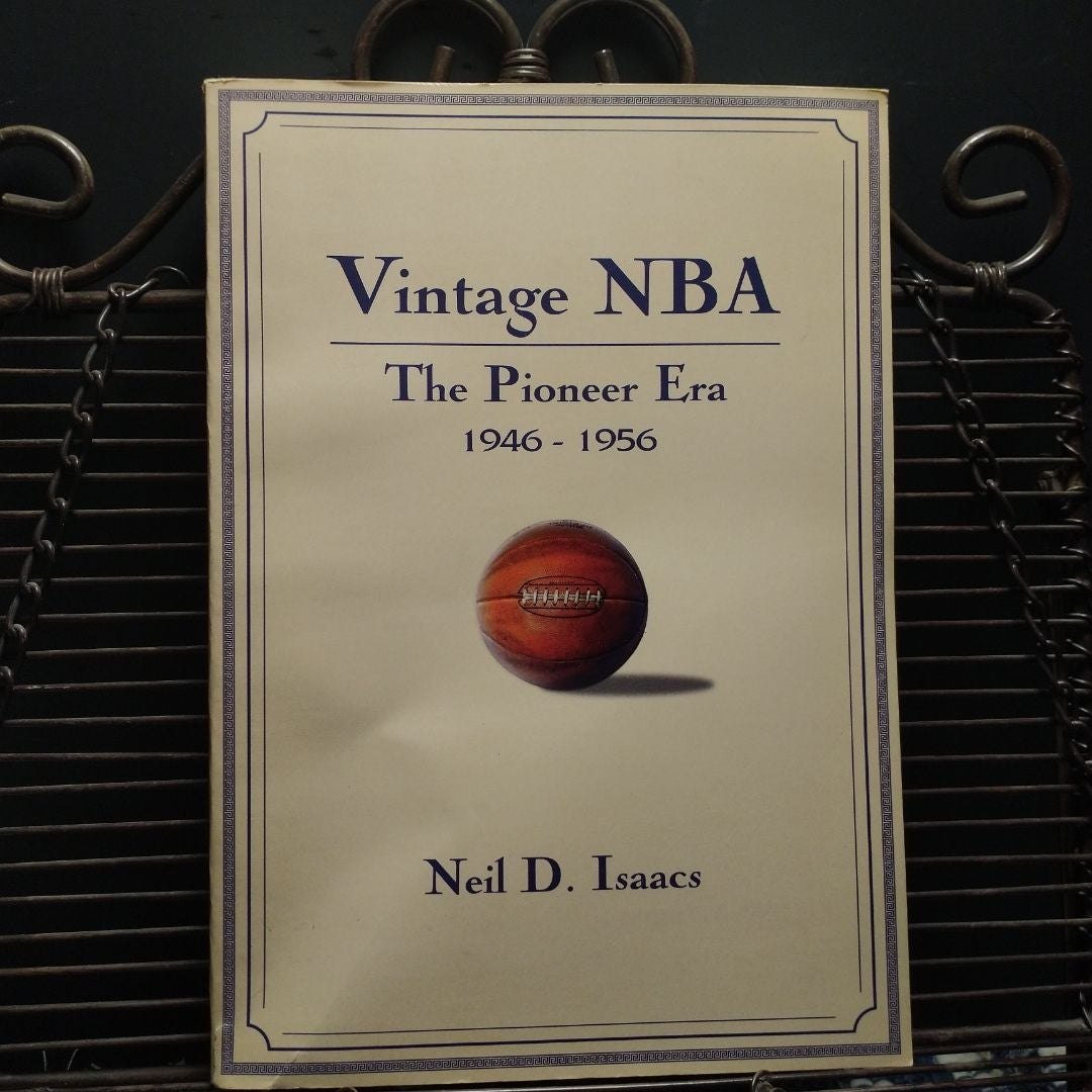Vintage NBA Basketball by Neil D. Isaacs, Bill Bradley