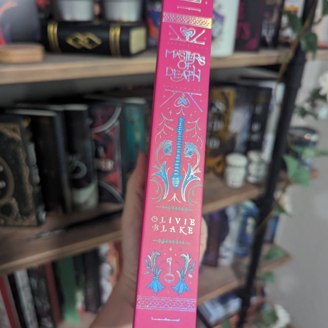 Masters of Death bookish box exclusive by Olivie Blake, Hardcover ...