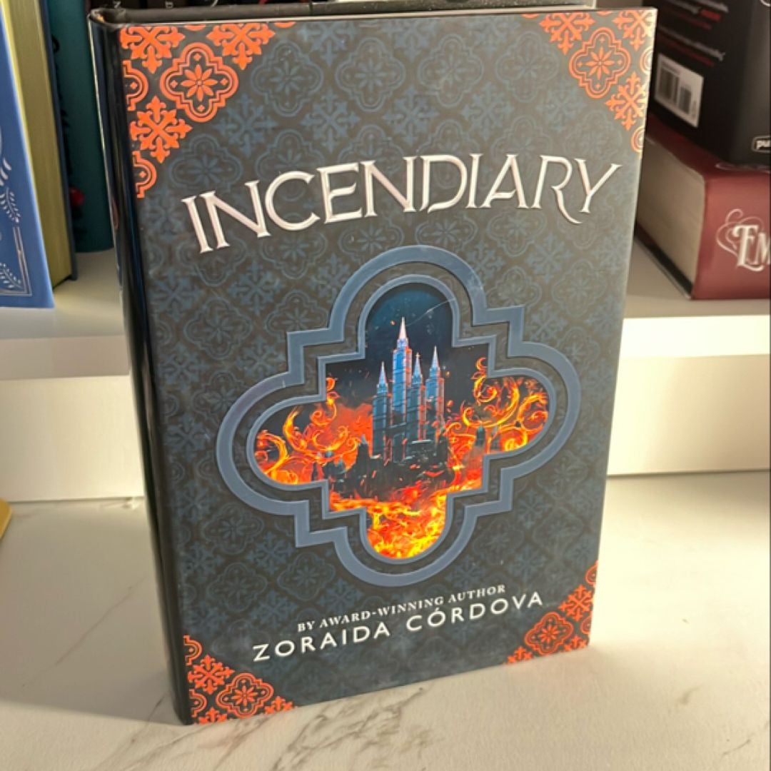 Incendiary *Owlcrate edition* by Zoraida Cordova, Hardcover | Pangobooks