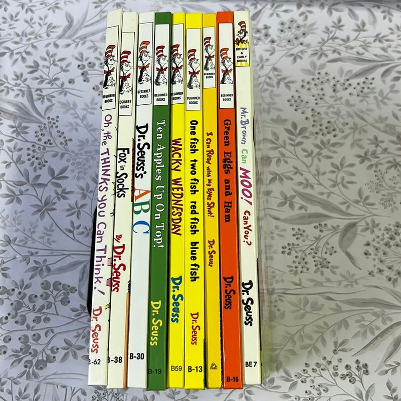 Dr Seuss Beginner Books 9 Haedcover Bundle By Dr Seuss Hardcover