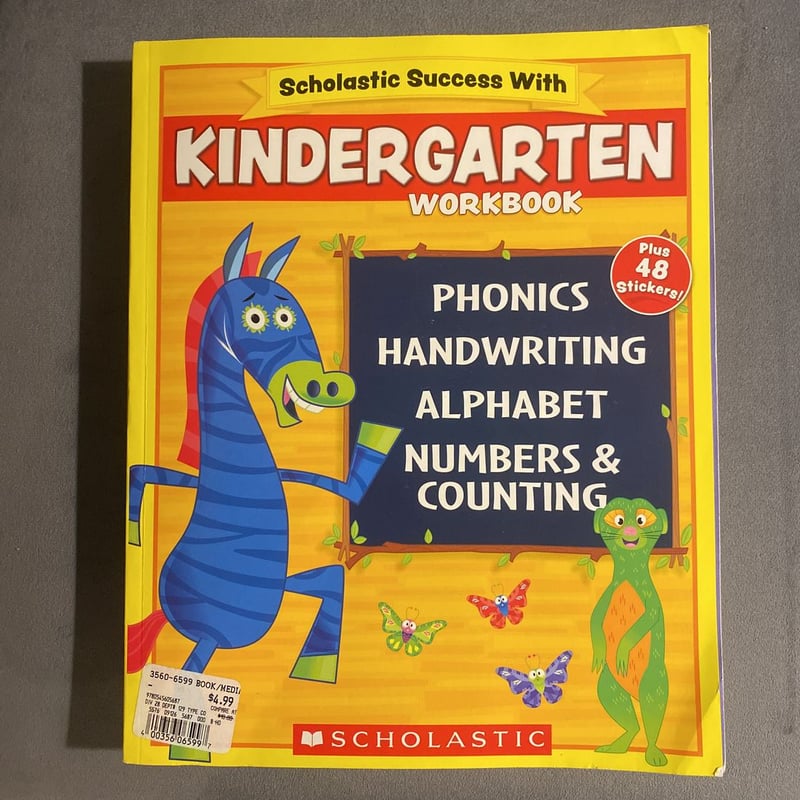 Sight Words Kindergarten Workbook: Scholastic Early Learners (Skills ...
