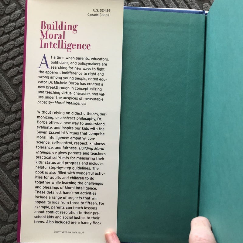 Building Moral Intelligence by Michele Borba