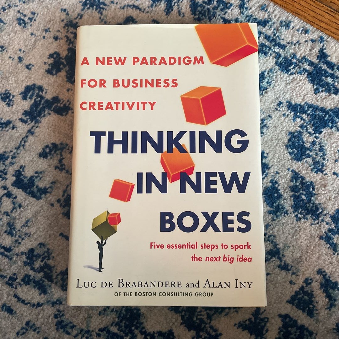 Thinking in New Boxes by Luc De Brabandere, Hardcover | Pangobooks