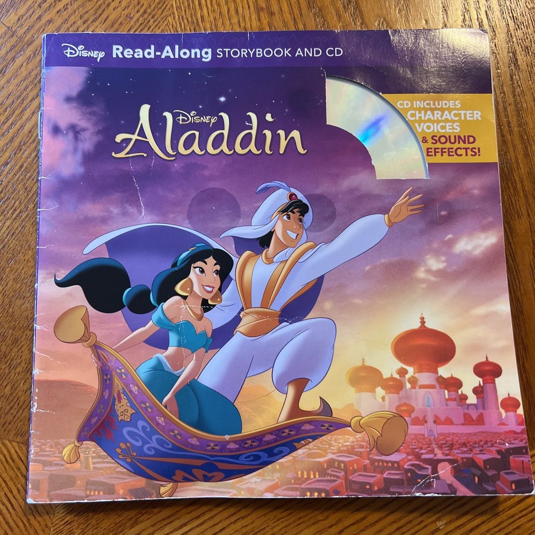 Aladdin Read-Along Storybook and CD by Disney Books, Paperback | Pangobooks