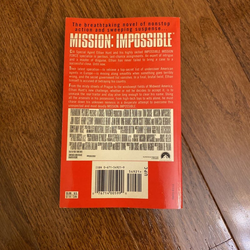 Mission: Impossible by Peter Barsocchini, Paperback | Pangobooks