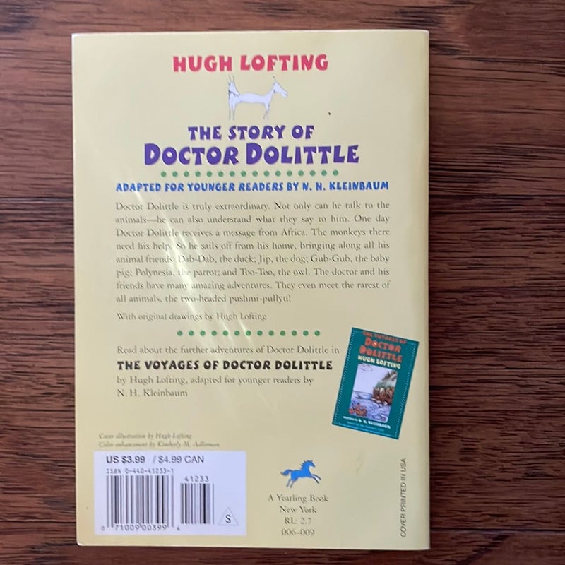 The Story of Doctor Dolittle by Hugh Lofting