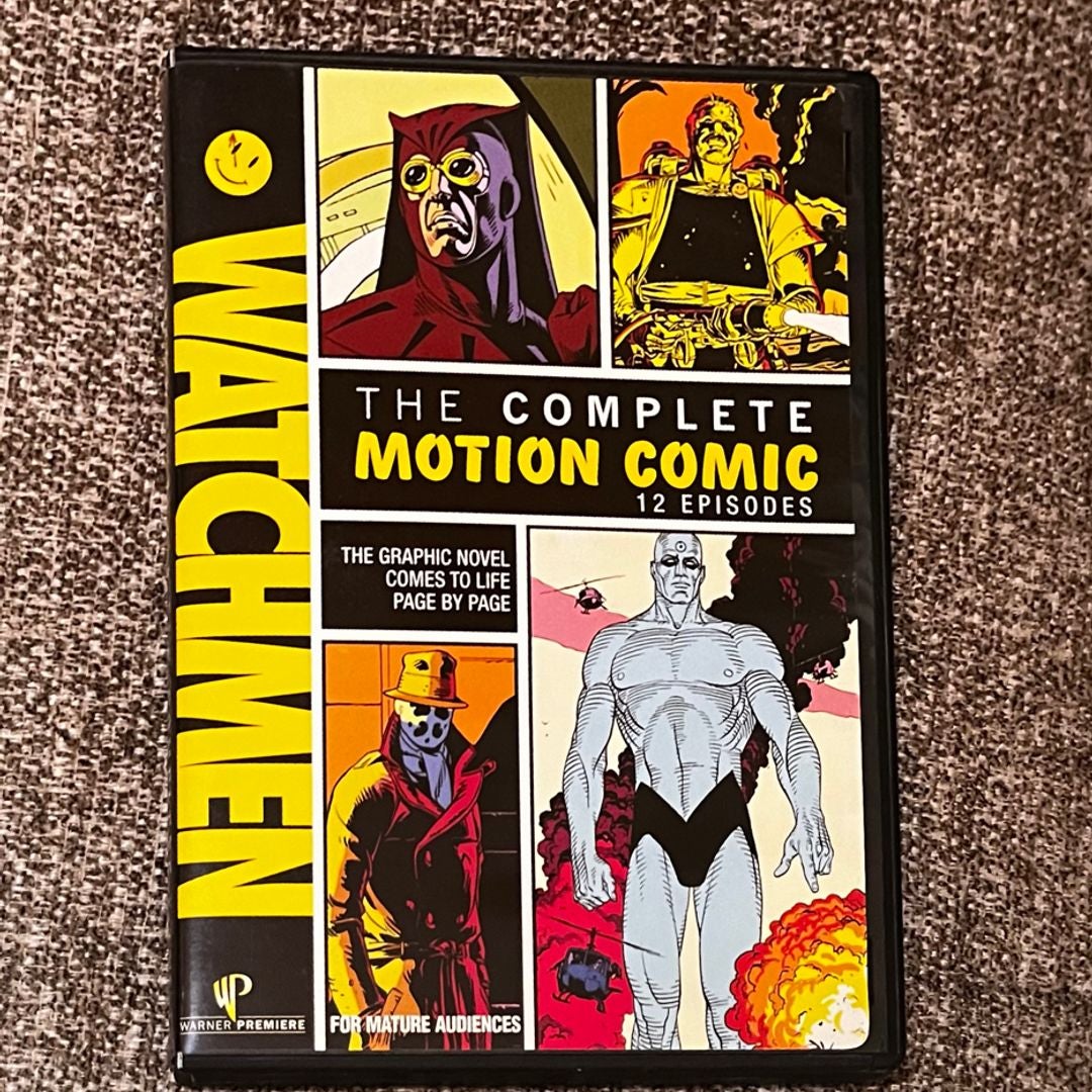 Watchmen The Complete Motion Comic DVD by DC Comics, Hardcover | Pangobooks