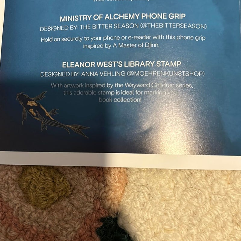 Illumnicrate Enamel Phone Grip - Inspired by A Master of Djinn by P ...