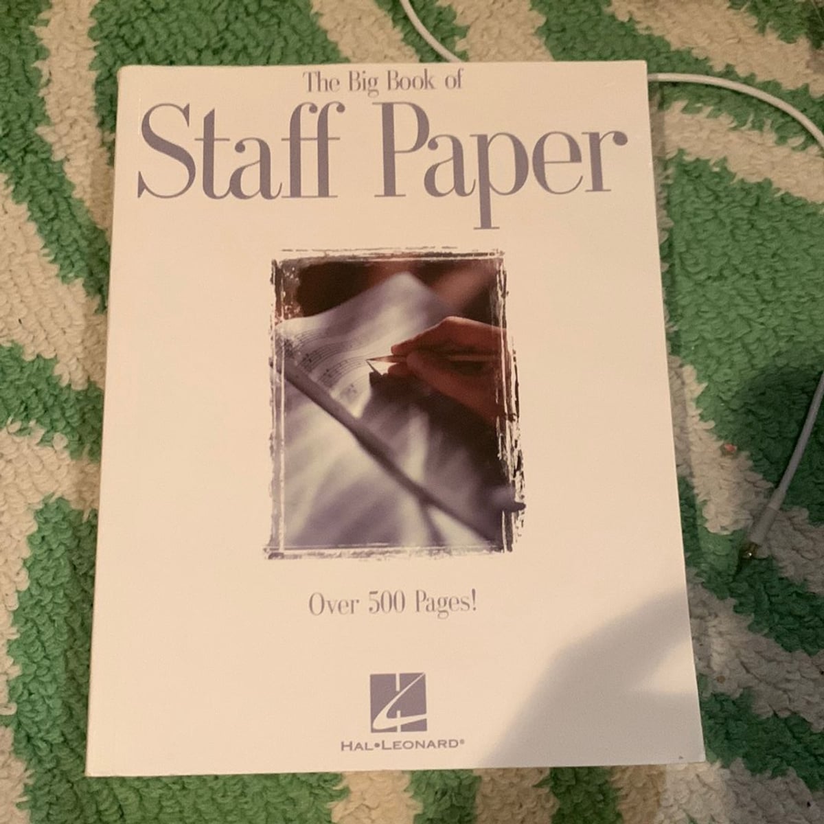 The Big Book of Staff Paper by Hal Leonard Corp. Staff