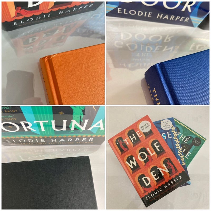 The Wolf Den Trilogy UK SIGNED LIMITED First Editions by Elodie Harper ...